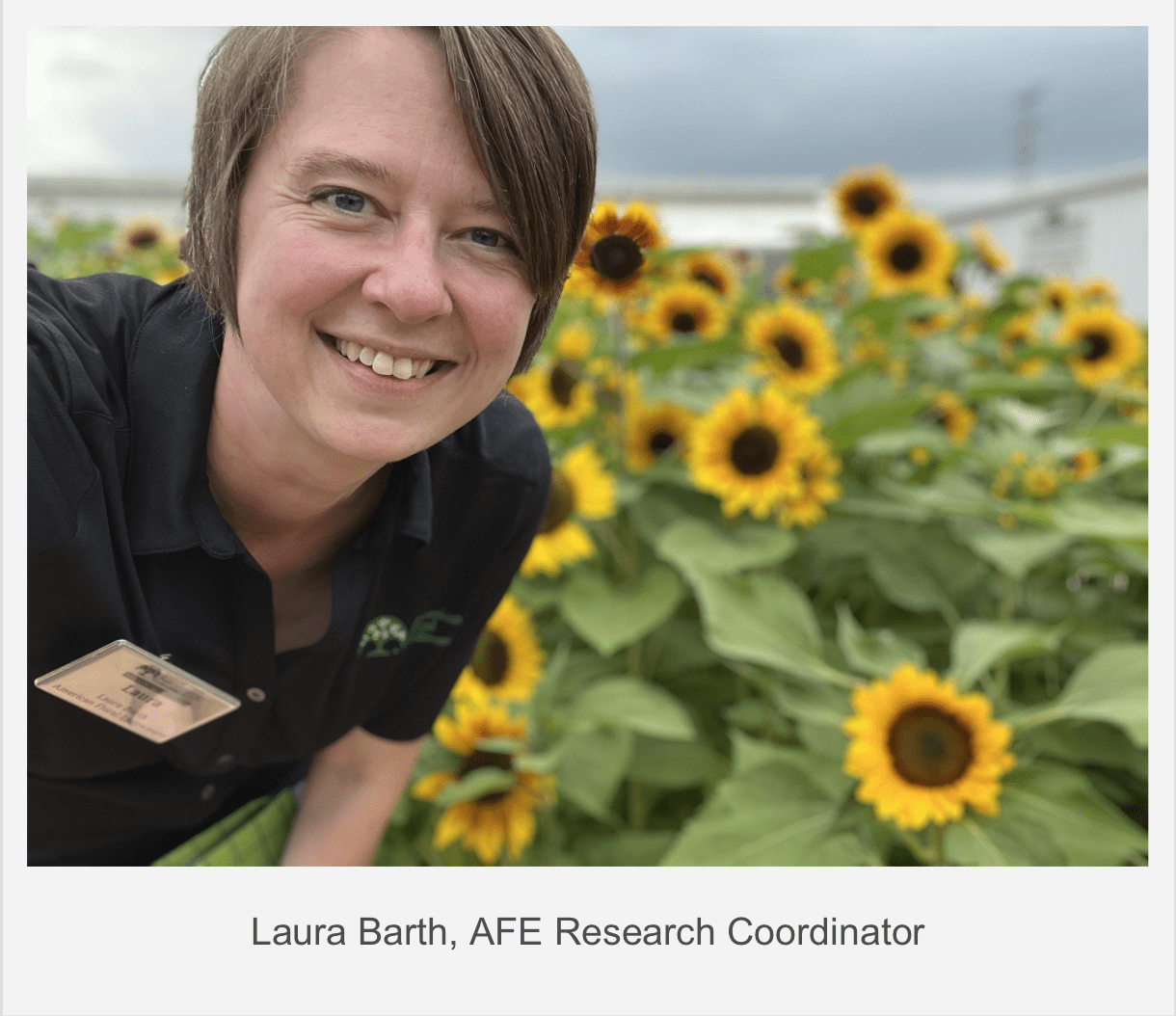AFE Research Director Terril Nell Retires, Laura Barth takes the reins ...