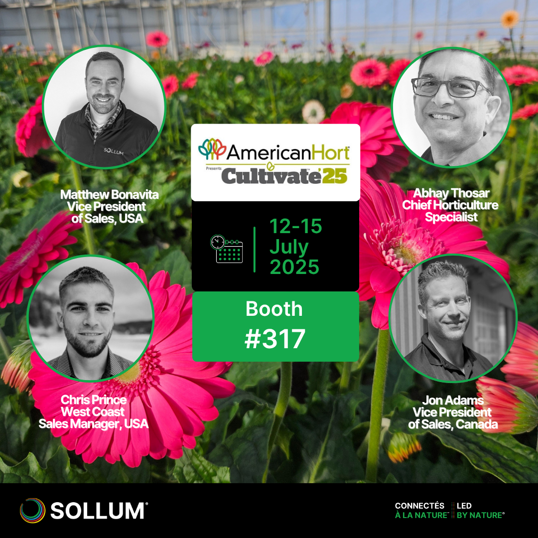 Sollum to showcase dynamic LEDs at Cultivate'25 - Greenhouse Product News